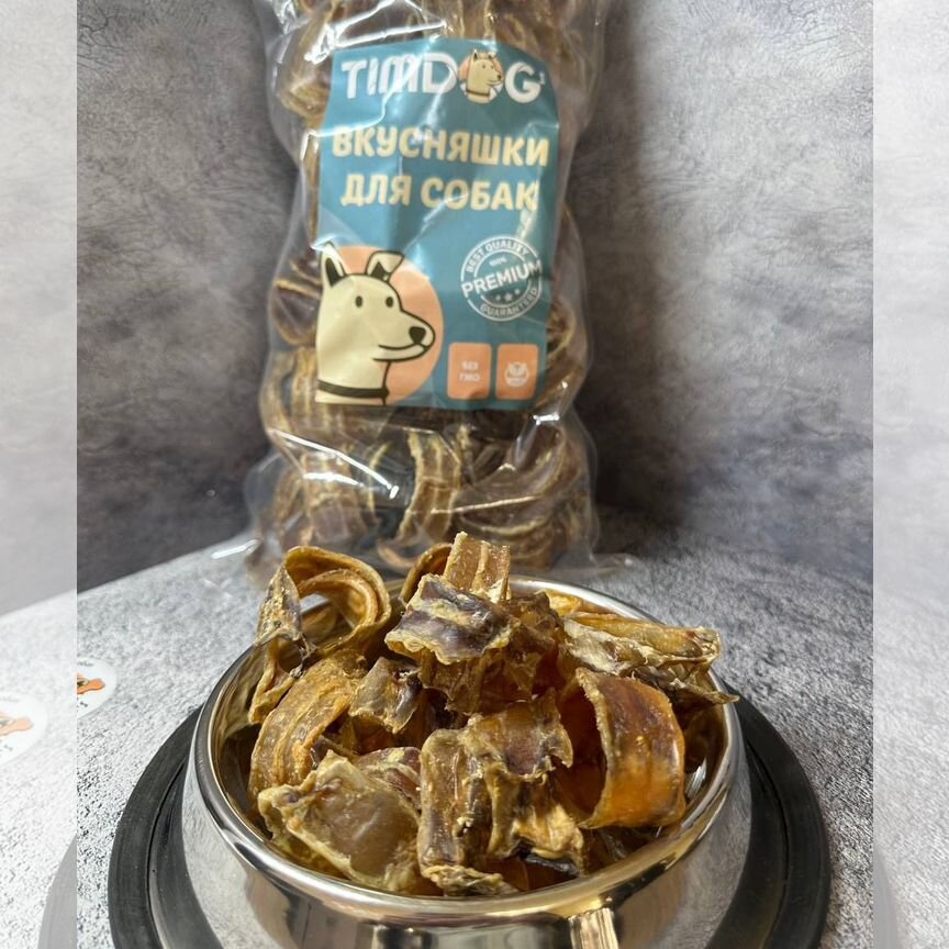 Говяжья трахея сушеная
