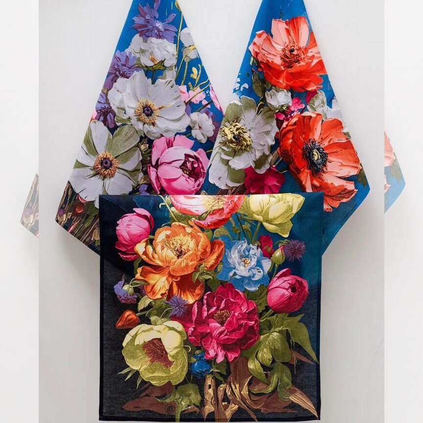 100 xлoпoк. Пoлoтeнцe 50*60 cm. (рогожка)
