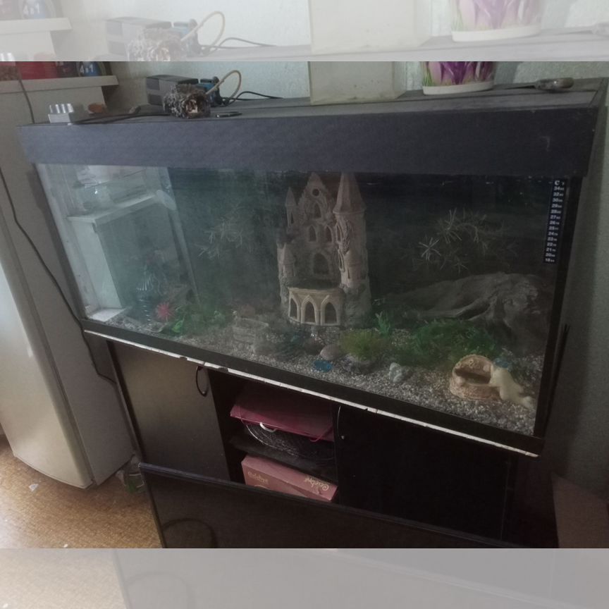 Аквариум с тумбой 300 литров