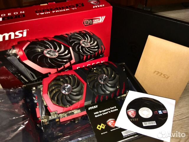 Видеокарта MSI RX 580 4GB Gaming X купить в Ижевске | Электроника | Авито