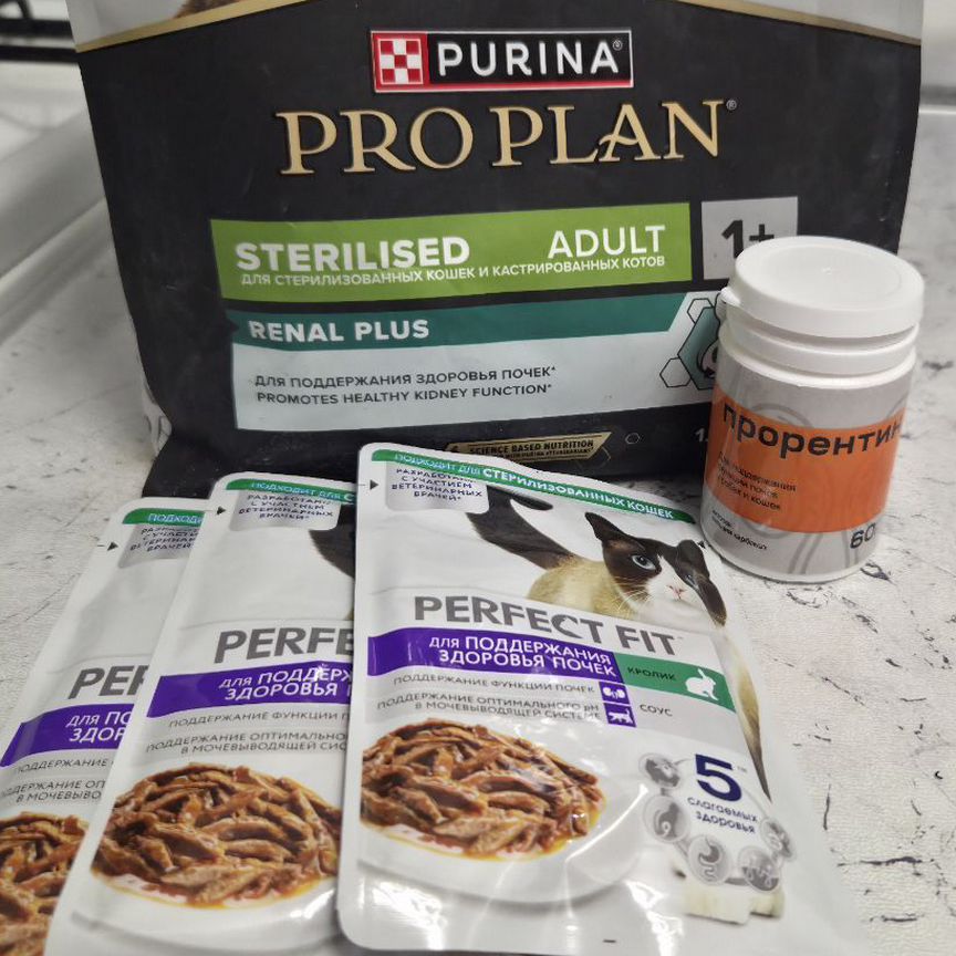 Корм для кошек ренал для почек