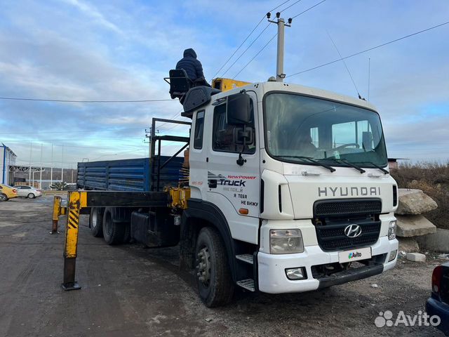 Hyundai HD250 с КМУ, 2013 купить в Волгограде | Транспорт | Авито