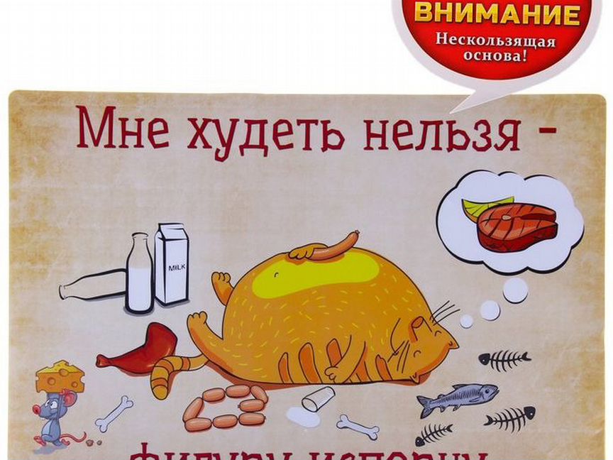 Забавные коврики и миски для собак и кошек