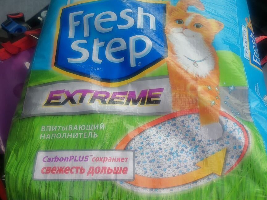 Наполнитель для кошек Fresh Step Extreme 30 лит