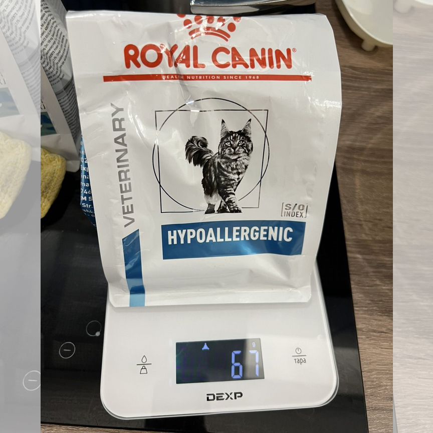 Royal Canin Hypoallergenic для кошек на пробу