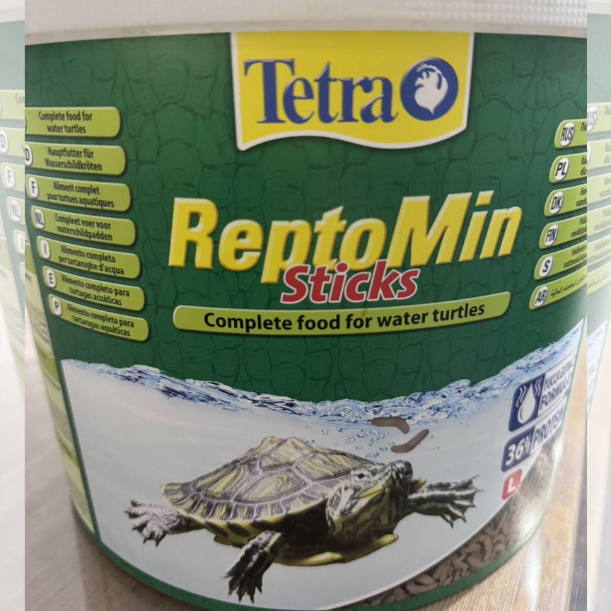 Ведро корма Tetra Reptomin