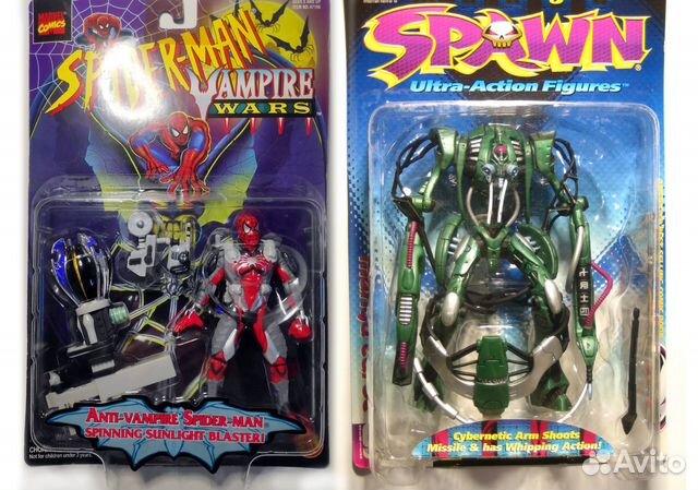 Фигурки Spider-Man X-Men Spawn ToyBiz Marvel купить в Москве | Хобби и ...