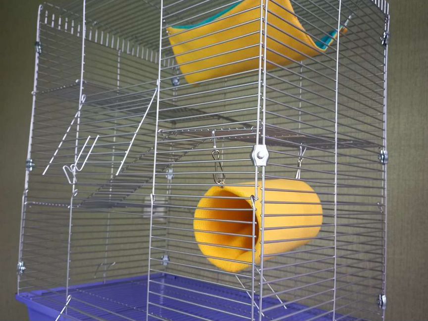 Клетка для грызунов, крыс, дегу, шиншилл, хорька