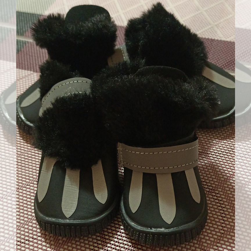 Ботинки зимние для собак