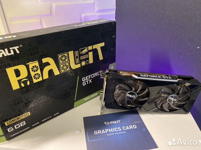 Видеокарта GTX 1660 super palit купить в Санкт-Петербурге | Электроника ...
