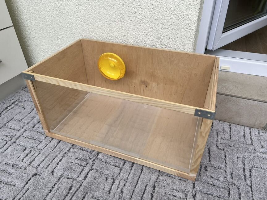 Клетка-витрина для мелких грызунов