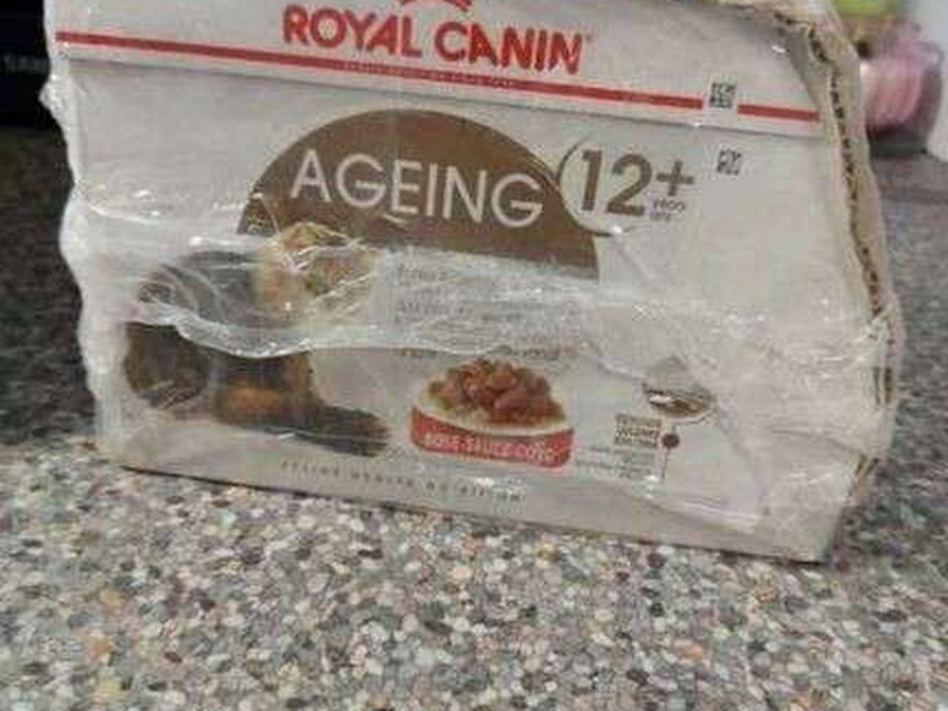 Royal canin ageing 12+ в соусе