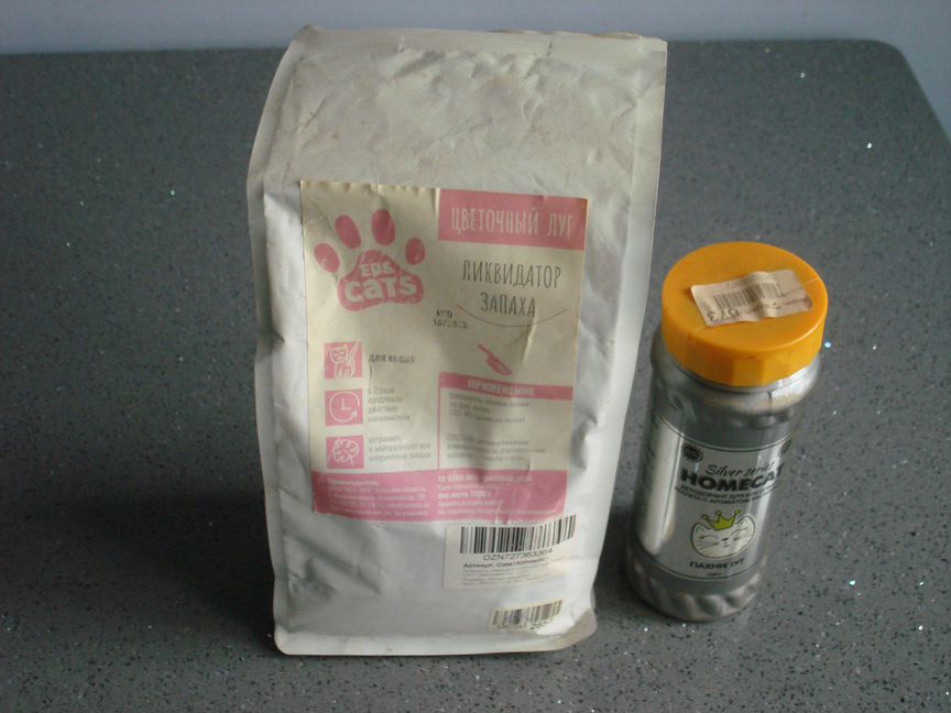 Ликвидатор запаха для кошачьих лотков