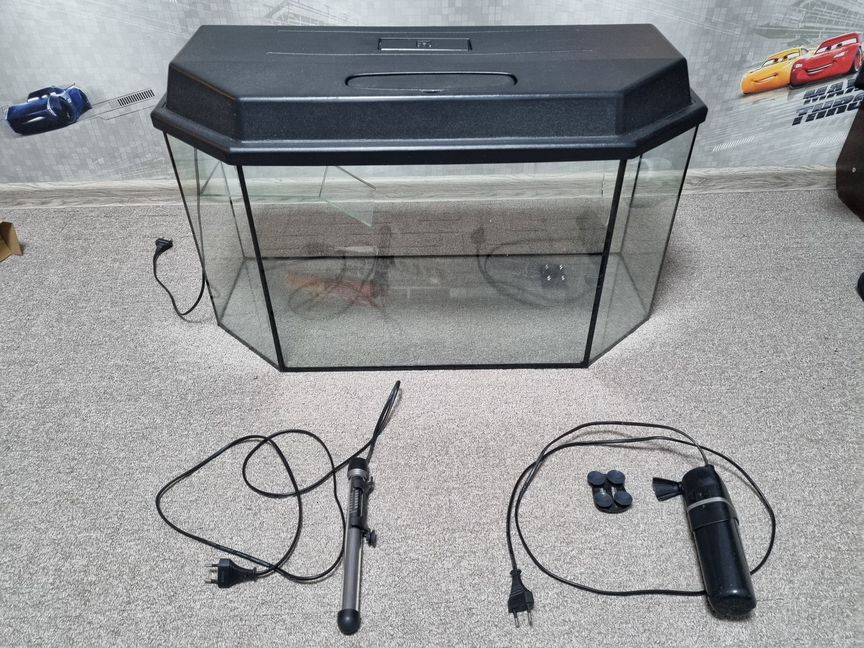Аквариум 105 литров с островом