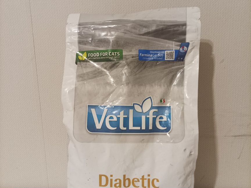 Корм Farmina Vet Life Diabetic, 2 кг