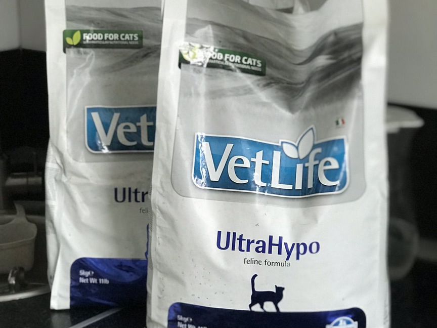 Корм для кошек VetLife UltraHypo