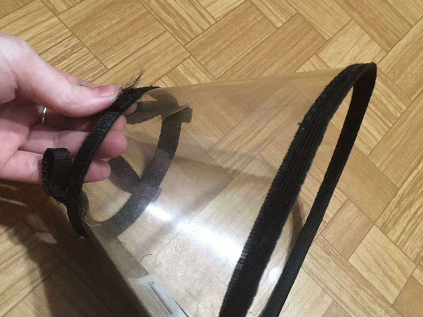 Воротник защитный на липучке
