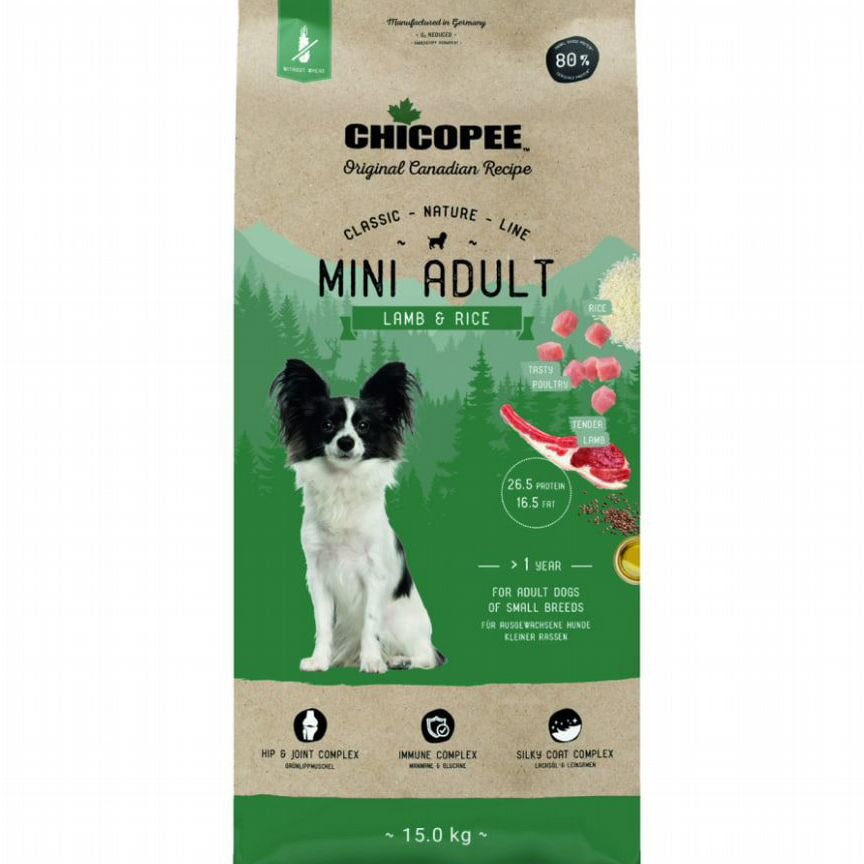 Сухой корм для собак Chicopee CNL Mini Adult 15 кг