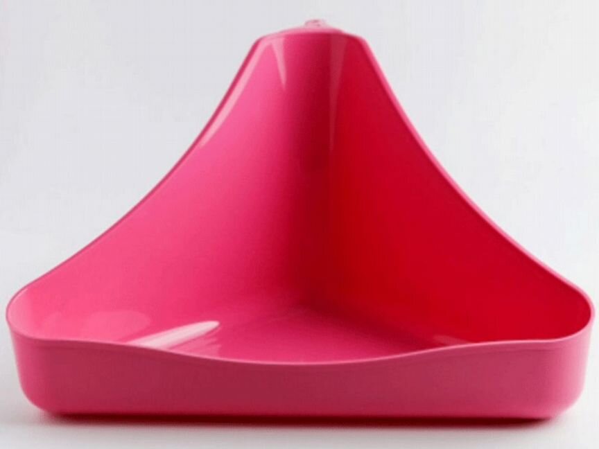 Туалет угловой лоток для грызунов 33х19х18 см