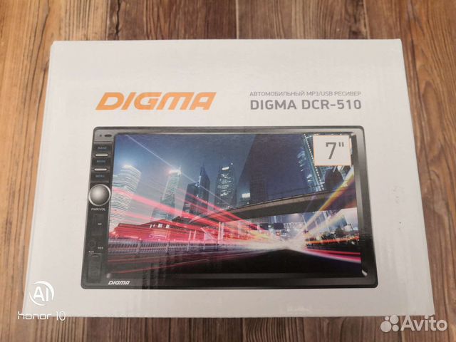 Новая 2 DIN автомагнитола Digma DCR-510 купить в Санкт-Петербурге | Авито