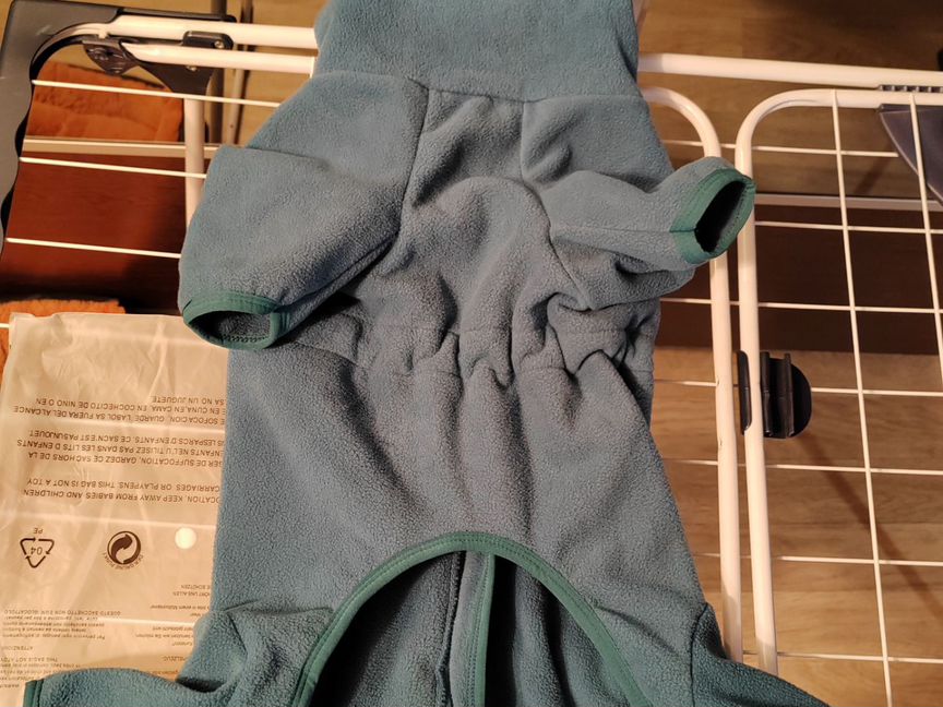 Флисовый комбинезон для собак