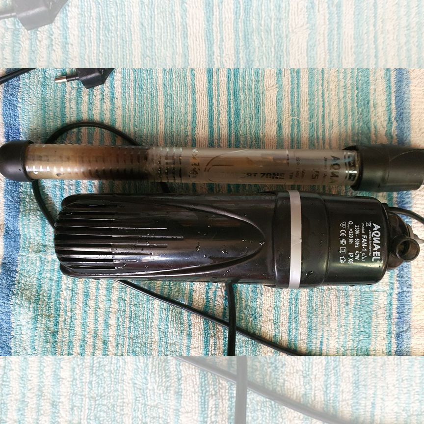 Фильтр и водонагреватель aquael