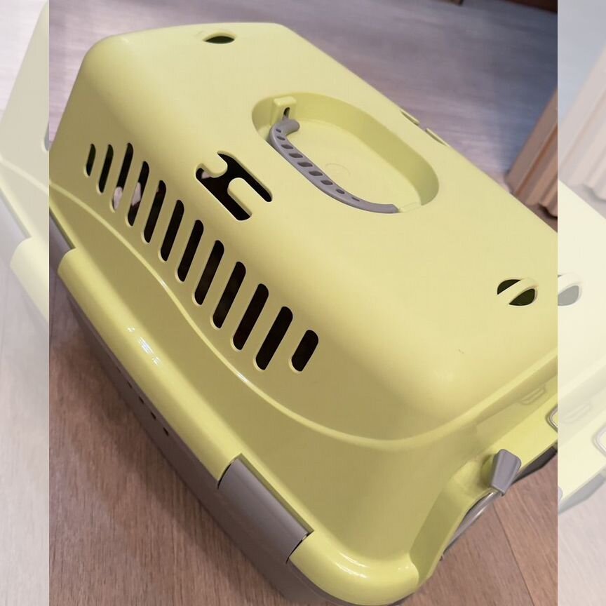 Переноска для животных пластиковая