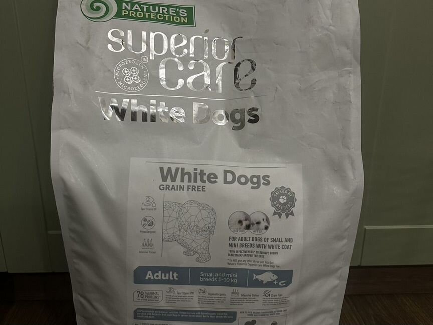 Natures Protection SC White Dogs White Fish (рыба)