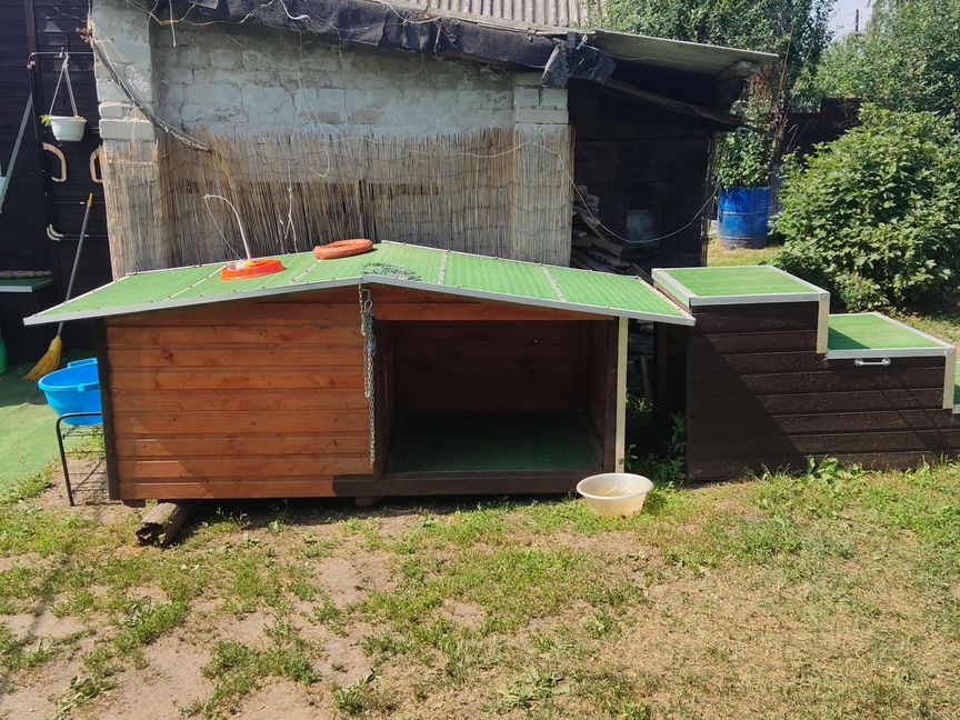 Будка для собаки утепленная