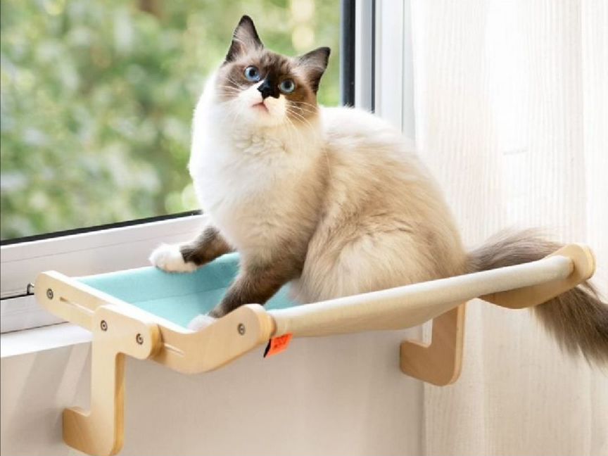 Гамак для кошек на подоконник