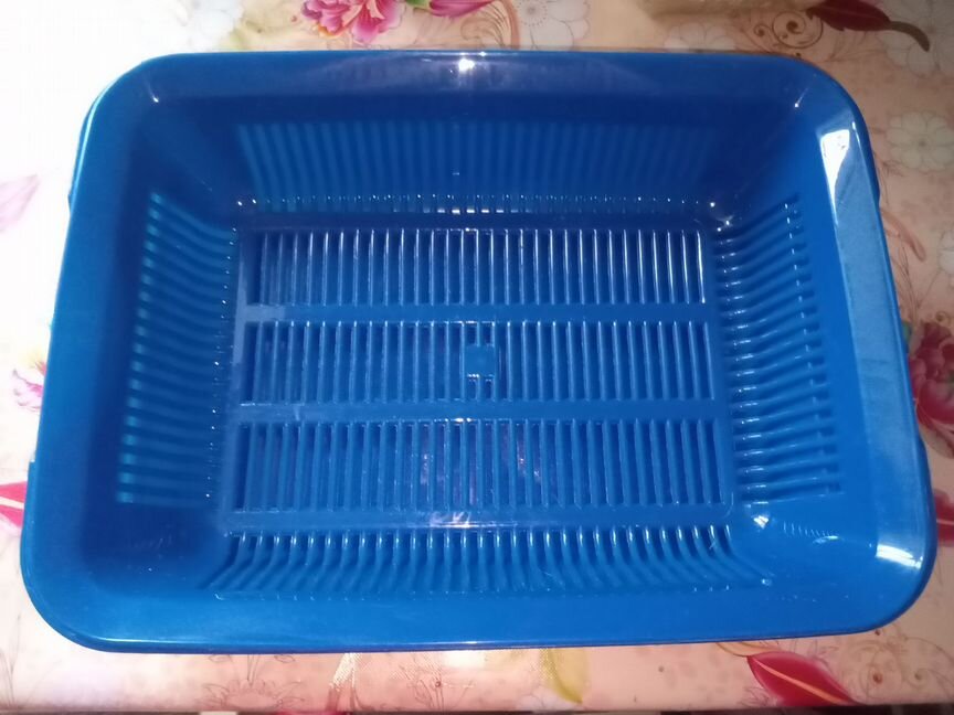 Лоток для кошек с высокими бортами