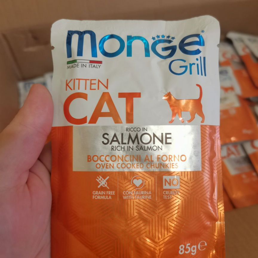 Влажный корм для котят Monge