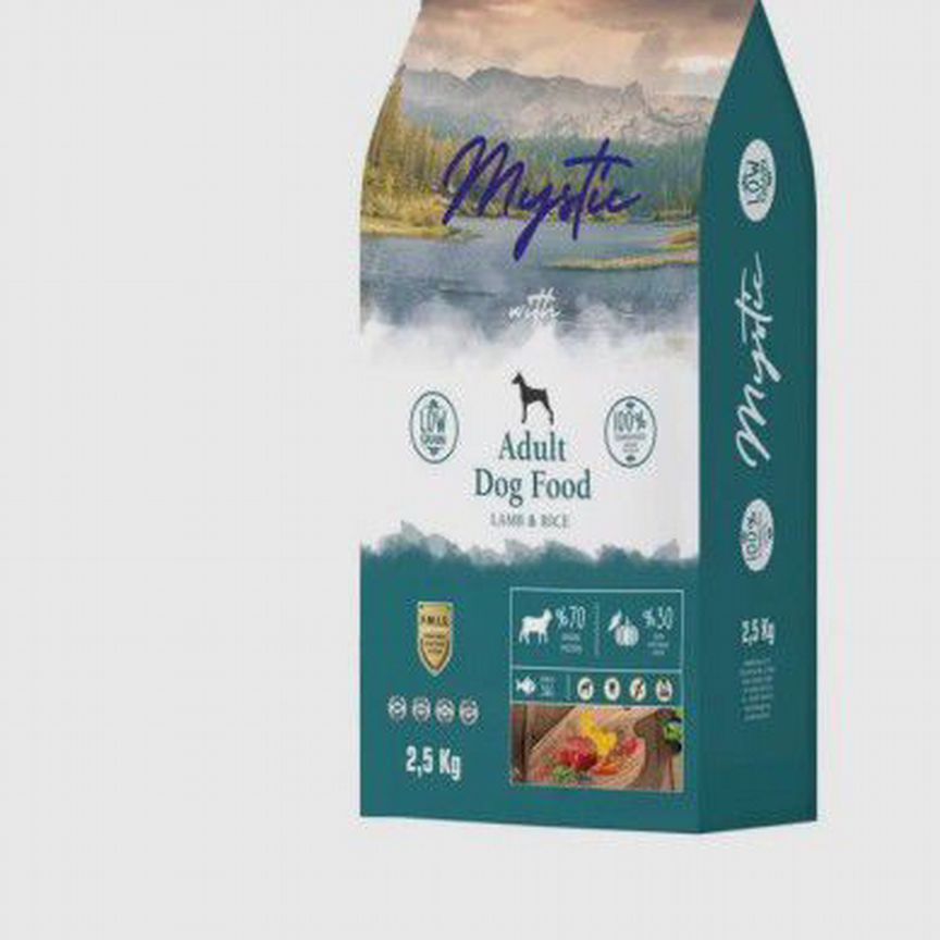 Для собак корм Mystic Adult 2,5 кг
