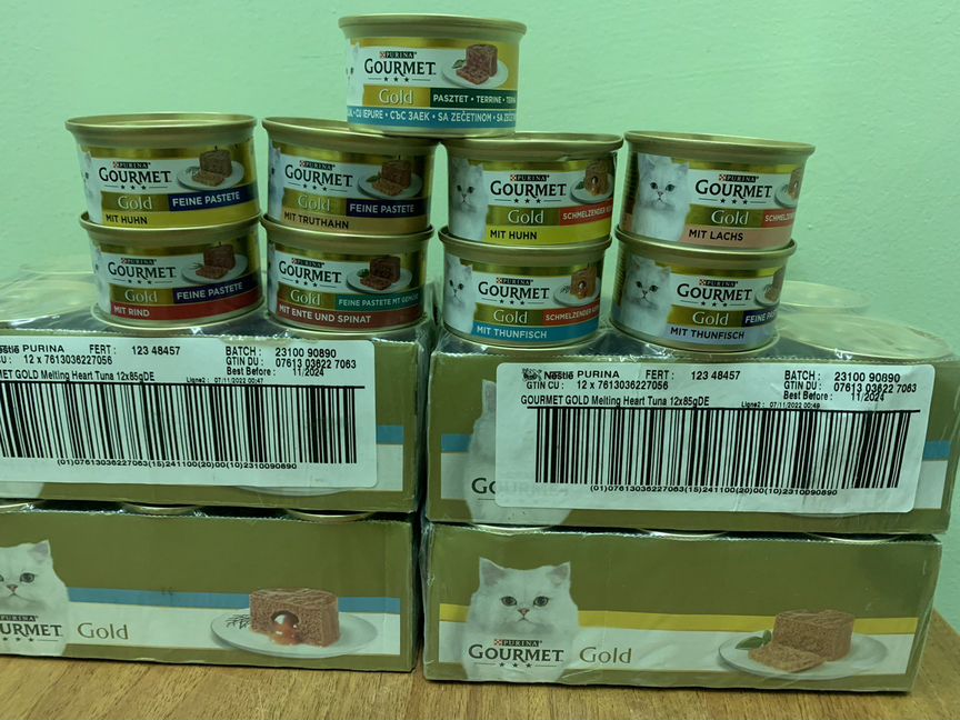 Корм для кошек Gourmet Гурмэ 12 шт