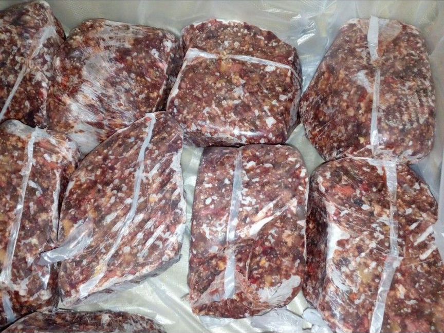 Фарш свино- говяжий для животных