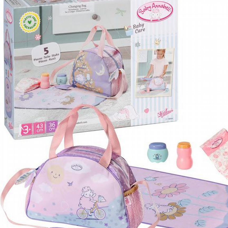 Baby annabell сумка для пеленания новая