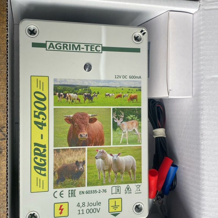 Электропастух agri 4500
