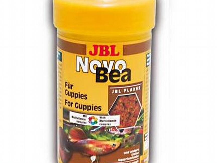 JBL NovoBea 100мл (30гр) корм для гуппи и других м