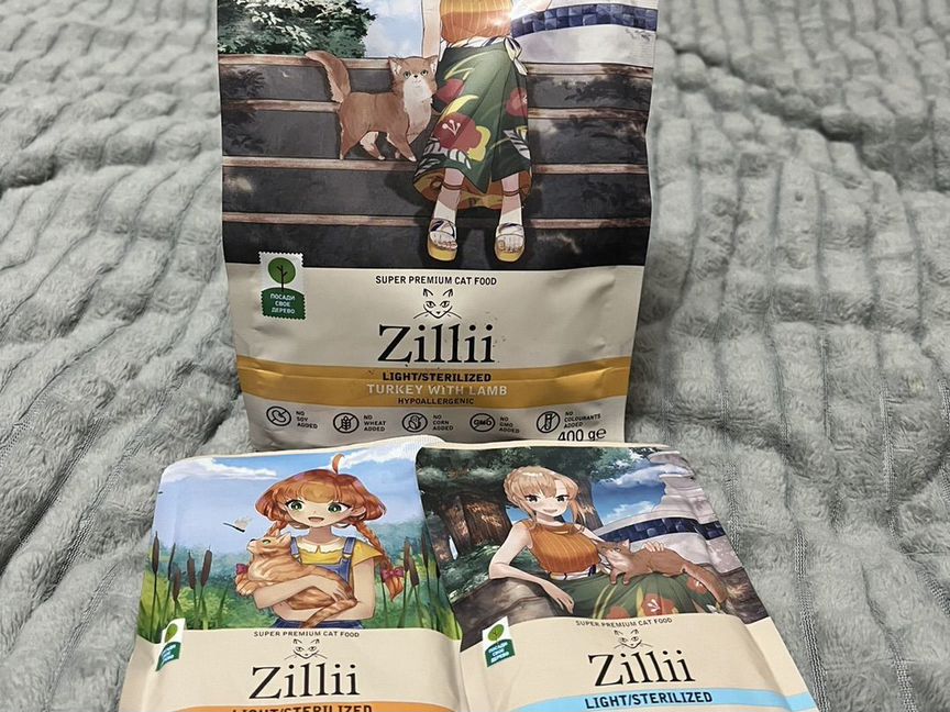 Корм для кошек Zilli