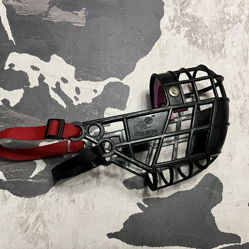 Намордник дышащий беговой м черный