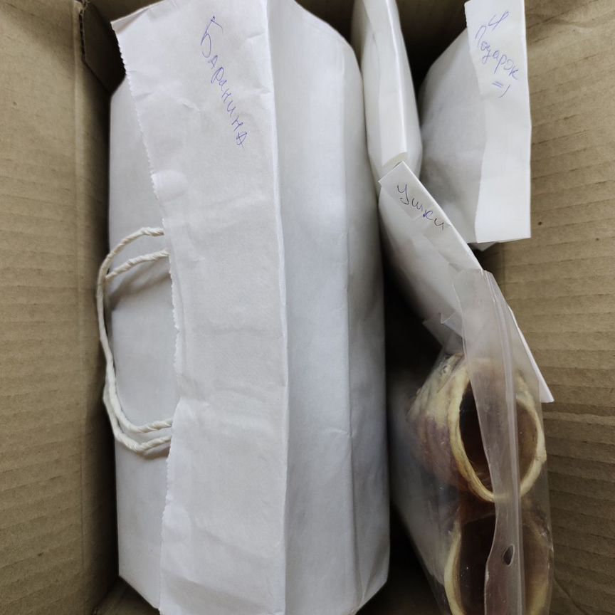 Лакомства для собак. Заказ Евгения