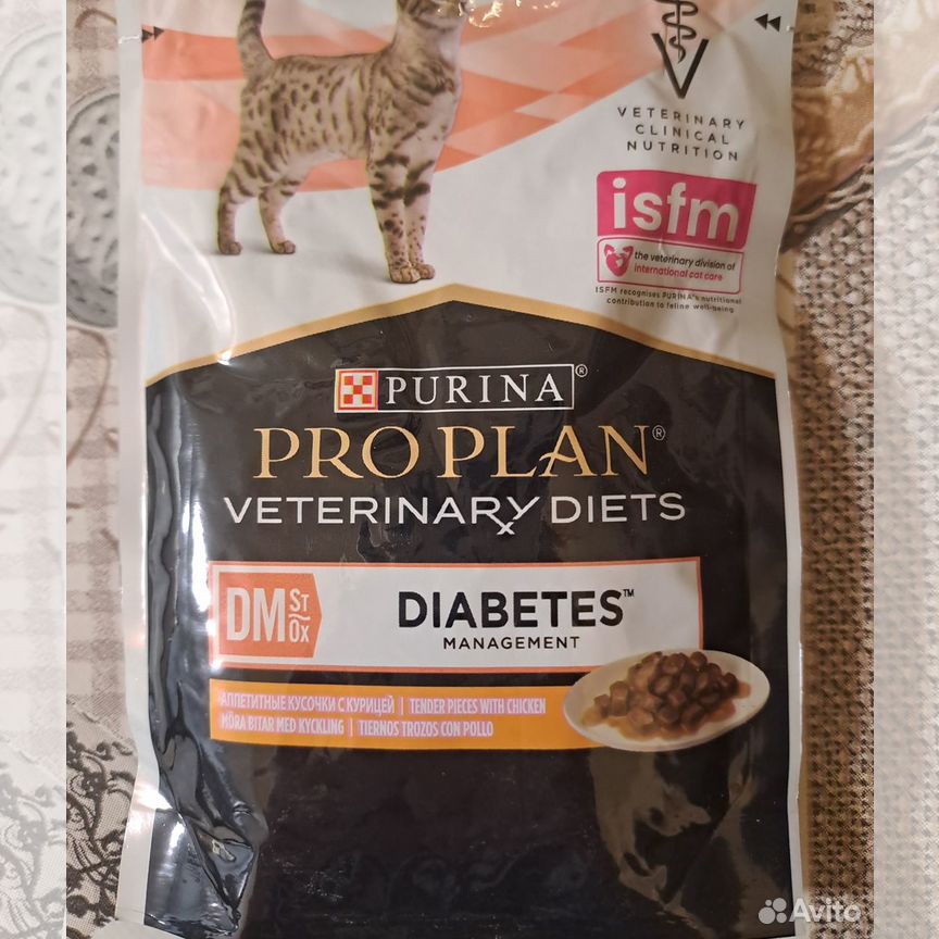 Паучи Purina Proplan diabetes