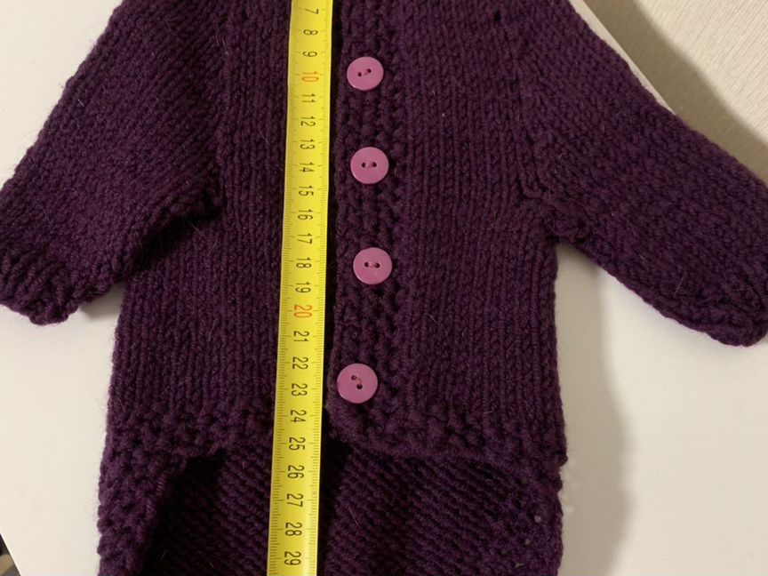 Вязаная одежда (кофта) для собаки