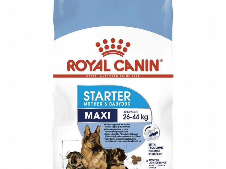 Роял Канин Maxi Starter mother & babydog 15кг