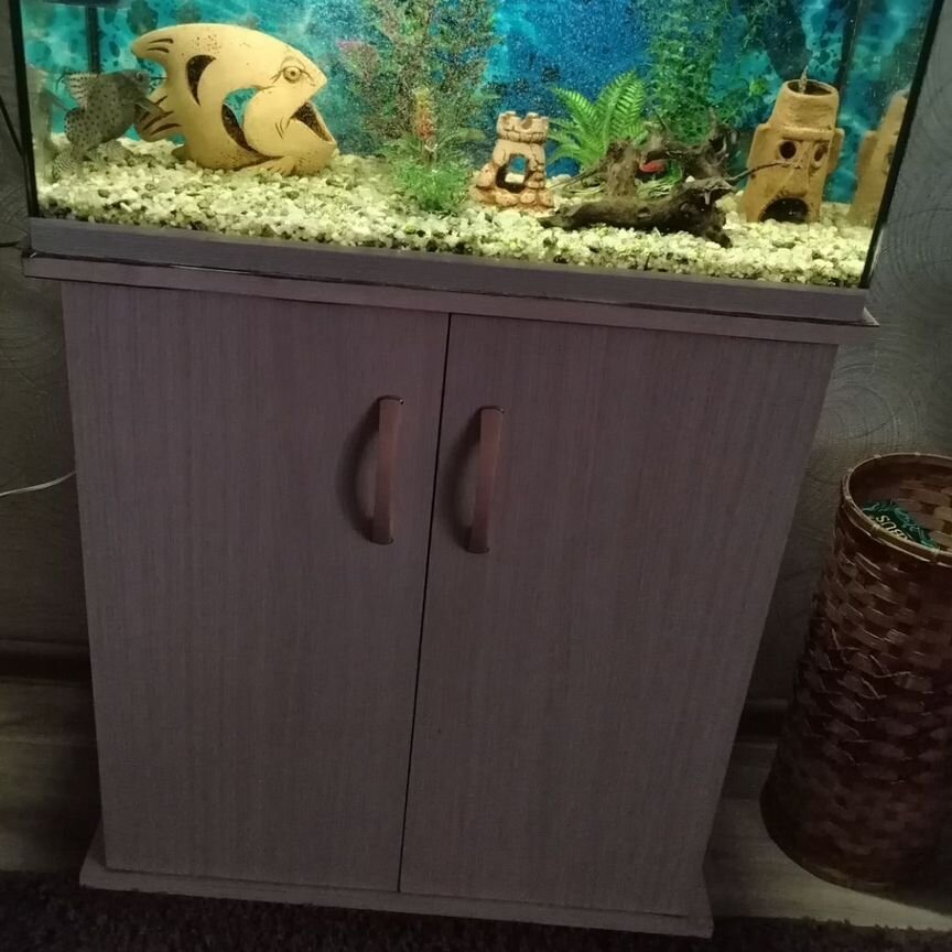 Аквариум с тумбой 65л