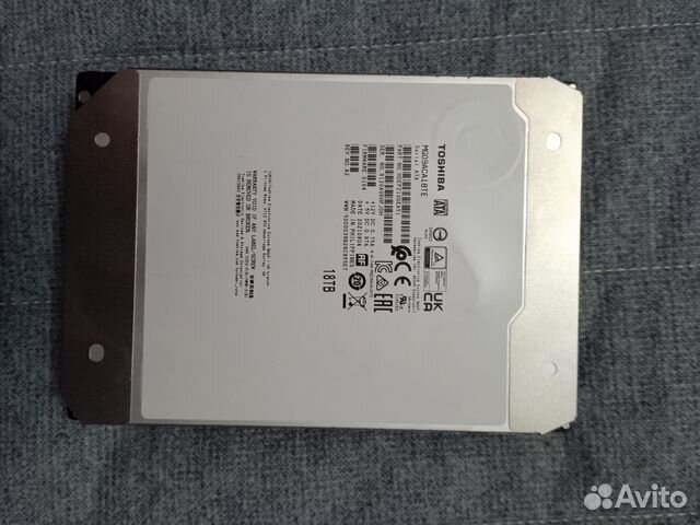 Hdd Toshiba 18 tb SATA купить в Санкт-Петербурге | Электроника | Авито