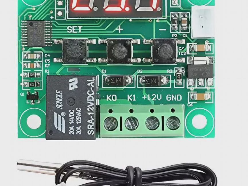 Терморегулятор цифровой W1209