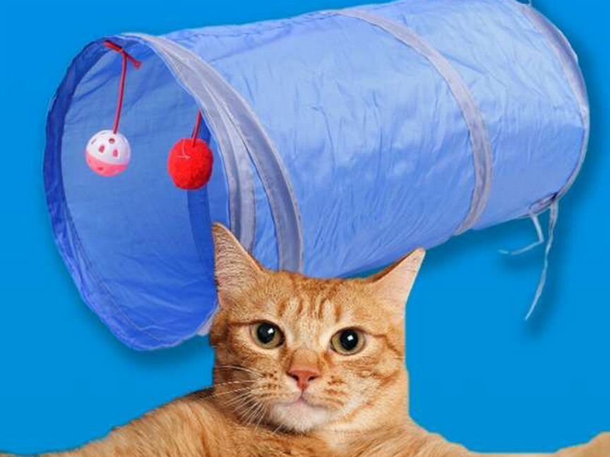Игровой туннель для кошек