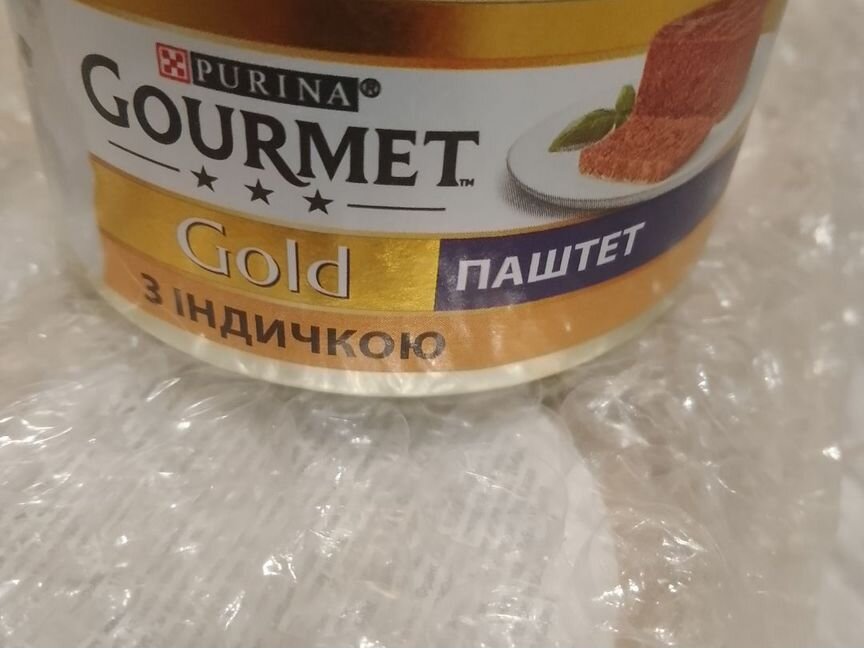 Паштет Гурме Голд индейка и курица