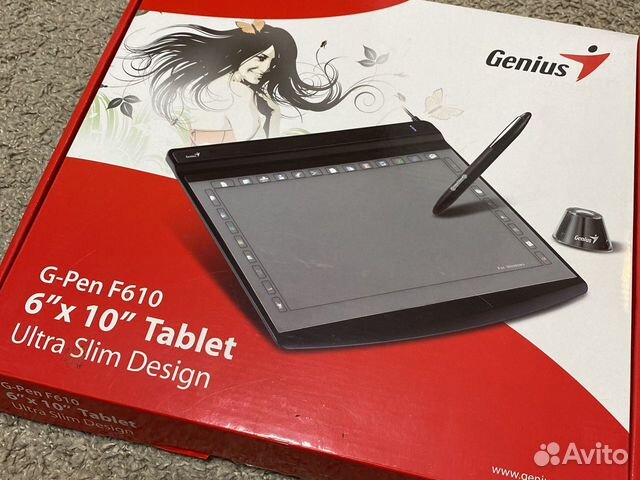 Графический планшет Genius G-Pen F610 ultra slim купить в Санкт ...